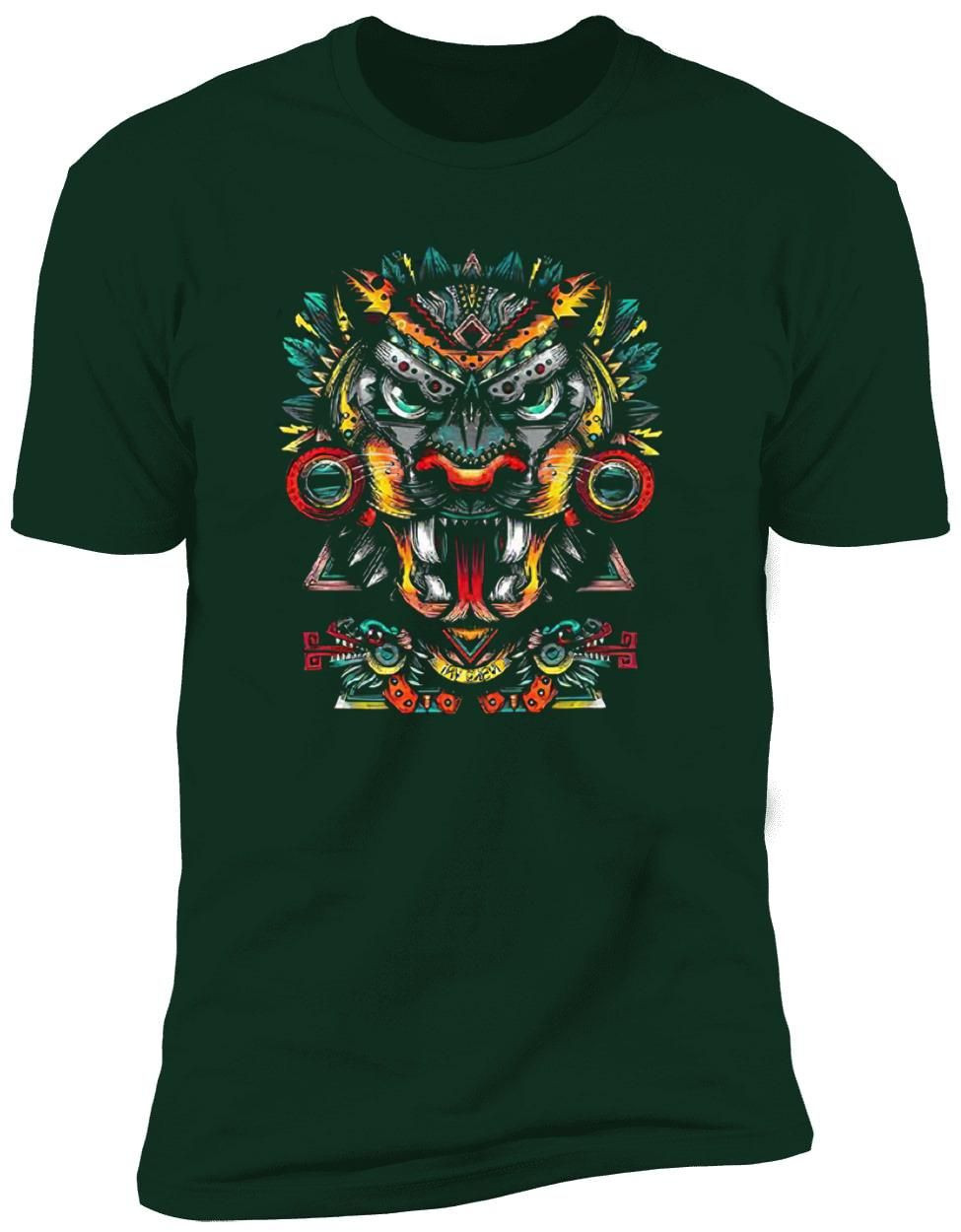 Ay Guey Black Jaguar Sun Moon Premium Men Shirt Bestmreby Shop